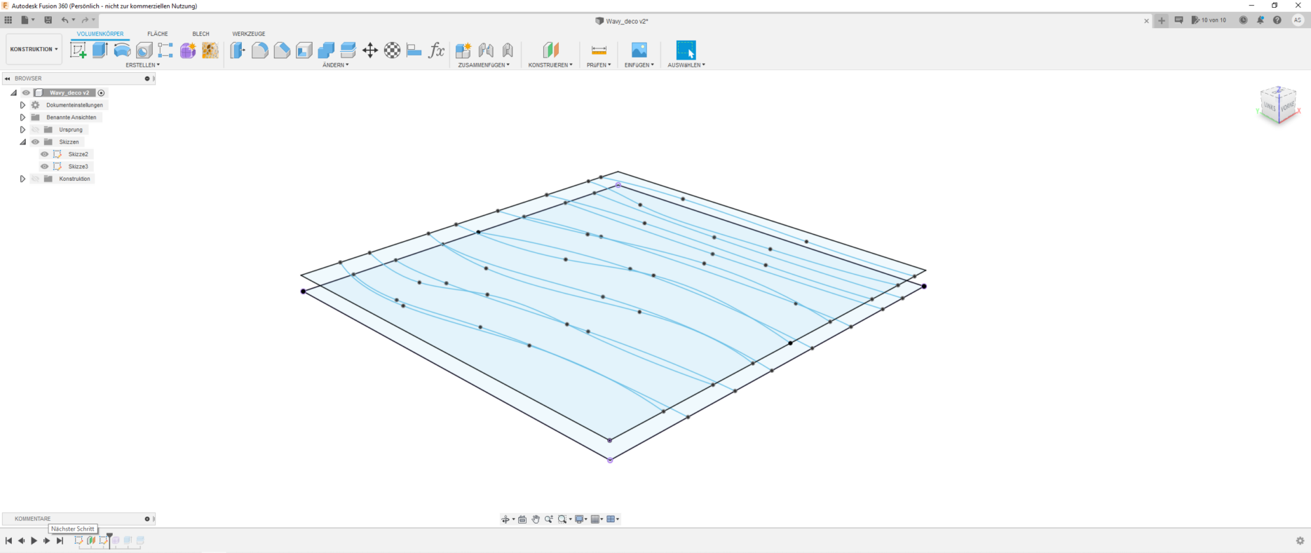wavy wall decoration – things ex machina